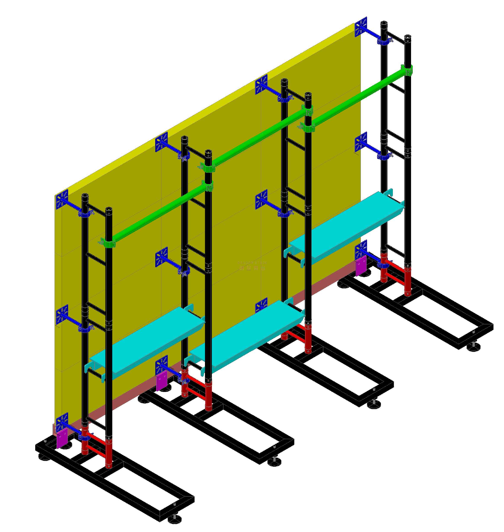 Aluminum Portable Indoor LED Video Wall Ground Support Truss System ...