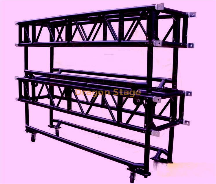 Black Touring Truss Aluminum Pre Rig Truss Lighting Rigging Truss from ...