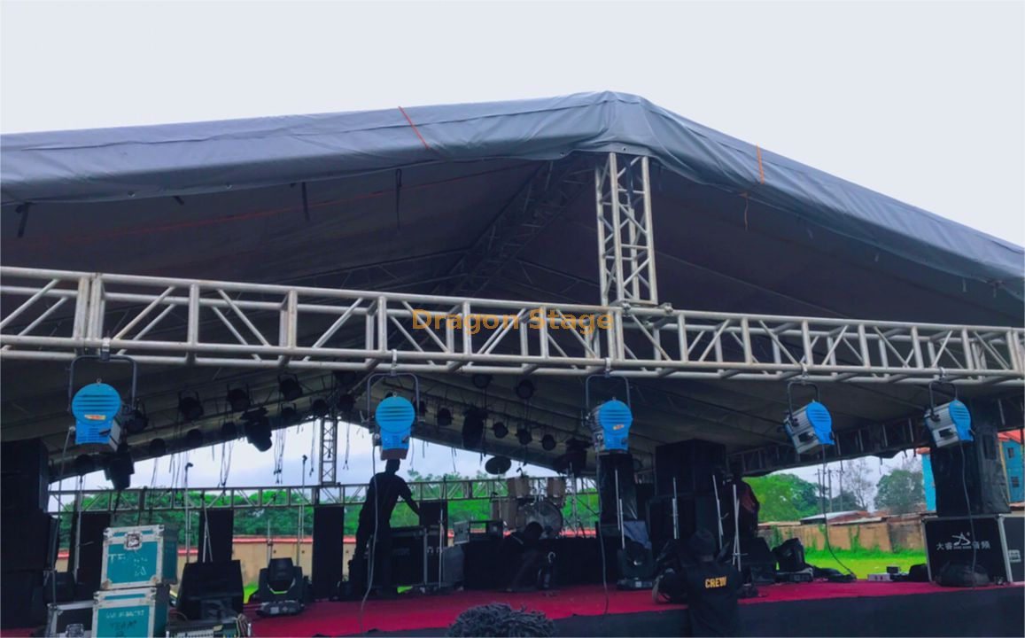 Aluminum Outdoor Roof Truss Structure 12x9x9m from China manufacturer ...