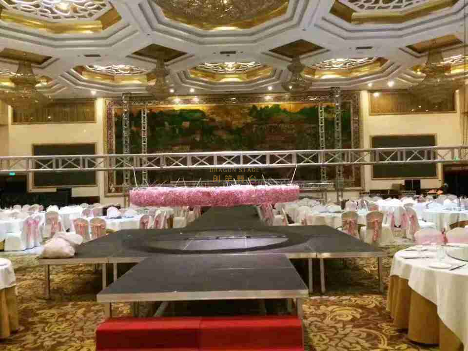 Aluminum Quick Stage Indoor Shou Brand T Stage Design from China ...