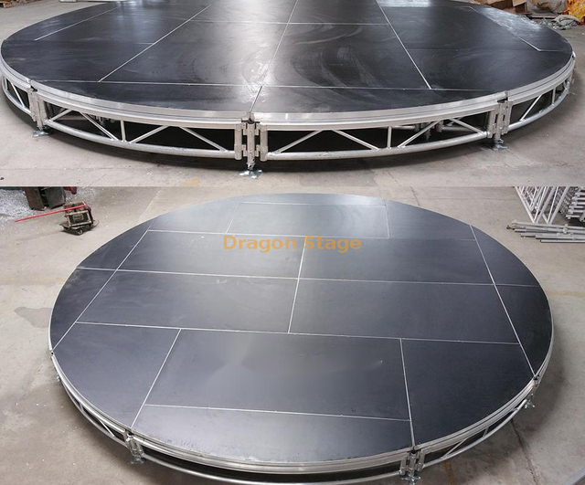 China Round outdoor truss stage manufacturers, Round outdoor truss ...