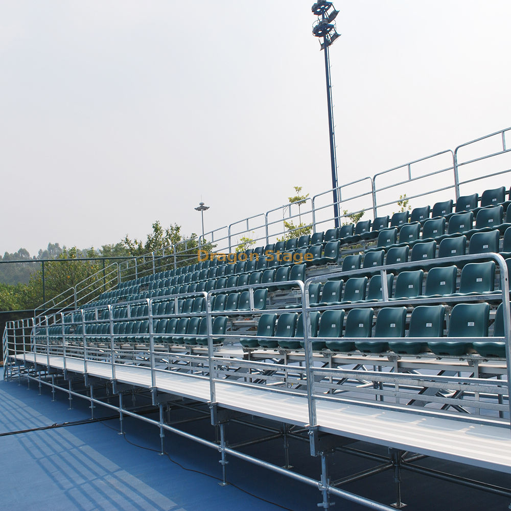 Steel Layer Truss Demountable Bleacher for Outdoor Use with Movable ...