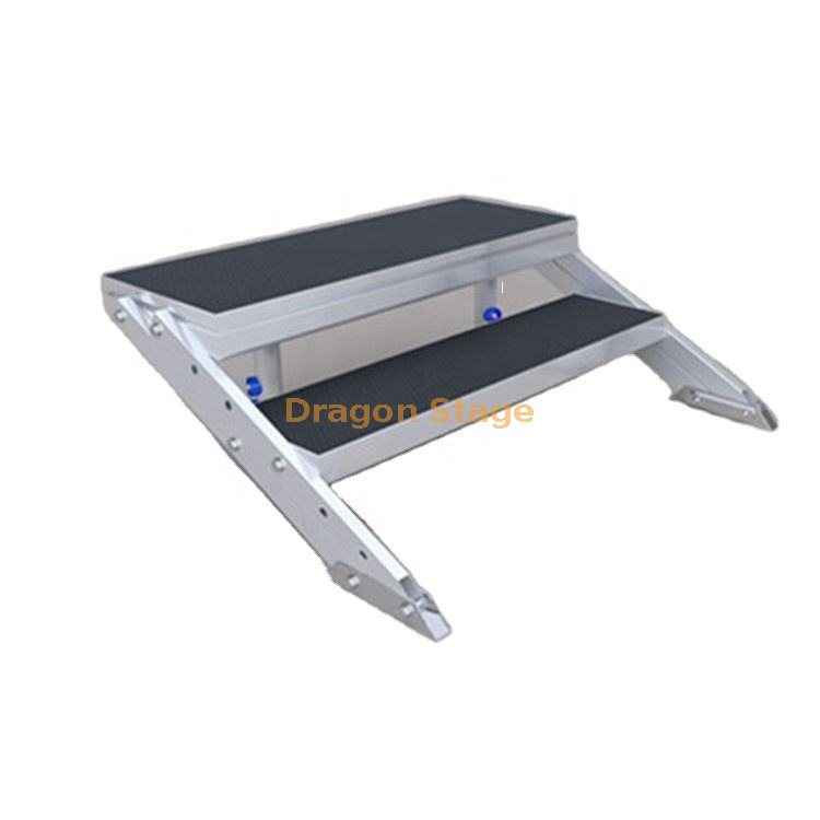 Aluminum Adjustable Portable Stage Stairs for Quick Stage, Modular ...