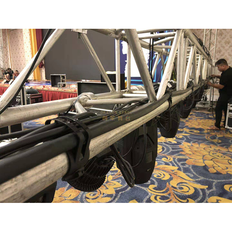 Black Cable Management Clip with Rubber Ring for Global Truss from ...