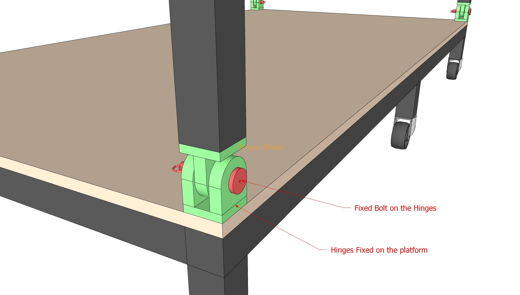 Aluminum Detachable Portable Stage Storage Carts, Cases & Trolleys ...