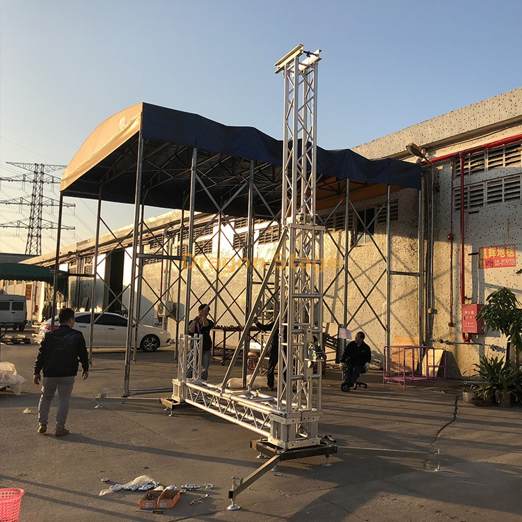 Aluminum Pillar Auxiliary Tower Crane Tower Pillar Erector from China ...