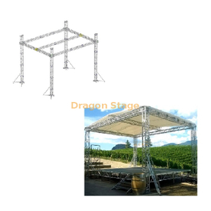 Aluminum Stage Truss Outdoor Event Stage Equipment Truss System 7x7x5m ...